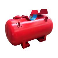 China Epoxy Primer and Polyurethane Finish Pressure Vessel Tank with 4 Lifting Lugs and Flanged Connection for sale