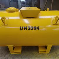 China IMDG CODE Chemical Storage Tank with 15 Bar Test Pressure, 350m3 Effective Volume, and Mirror or Matt Polish Finish for sale