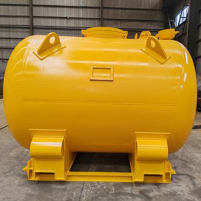 China Customizable Chemical Storage Tank with 350m³ Effective Volume and 150 Psi Max Test Pressure for Industrial Use for sale