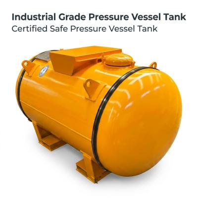 China Cylindrical Pressure Vessel Tank with 200°F Design Temperature, 4 Lifting Lugs, and Customizable Tare Mass for sale