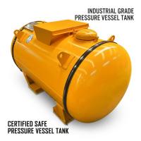 China Legs Support Type Pressure Vessel Tank with 7.33bar Relief Valves and Flanged Connection for Industrial Pressure Containment for sale