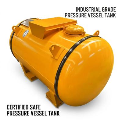 China Legs Support Type Pressure Vessel Tank with 7.33bar Relief Valves and Flanged Connection for Industrial Pressure Containment for sale