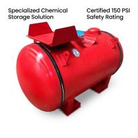 China Pressure Vessel Tanks with 200°F Design Temperature, 4 Lifting Lugs, and DN80 Relief Valve for Secure Pressure Storage for sale