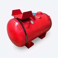 China Cylindrical Pressure Vessel Tank with Flanged Connection and 4 Lifting Lugs for Chemical Storage for sale