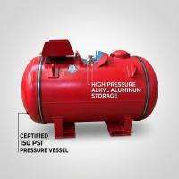 China Pressure Vessel Tank with DN80 Relief Valves, 200°F Design Temperature, and Customizable Tare Mass for Industrial Applications for sale