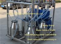 China HL-G01 Cow Herringbone Milking Parlor System with 28L Glass Milk Recorder for sale
