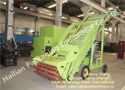 China 7.5kw Power Cattle Feed Mixer Vertical Silage Reclaimer TMR Mixers for sale