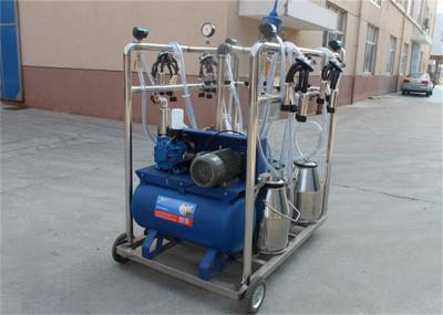 China Portable Mobile Milking Machine For Goats / Cow Milking Machine 2200 W for sale