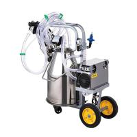 China HL-JN11-Cust 0.55Kw Electric Cow Milking Machine with 25L Stainless Steel Bucket for sale