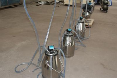China HL-JN10 Cow Farm Pail Bucket Milking Machine with Electric Motor 380V 50Hz for sale
