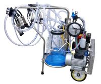 China HL-JN11 Food Grade Bucket Automatic Cow Milking Machine with Diesel Engine and Motor for sale