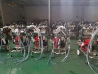 China HL-JN09 Single Bucket Diesel Milking Machine for Dairy Cow, 25Litre Milking Bucket for sale
