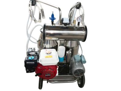 China HL-JN08A High Efficiency Vacuum Pump Milking Machine with Gasoline and Electric Motor for sale