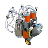 China HL-JN05 Sheep and Goat Mobile Milking Machine Piston Pump Type 750w Power for sale