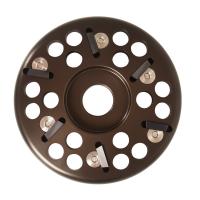 China 6 Blades Hoof Trimming Cutting Disc For Cow And Cattle Matched With 125 Model Angle Grinder for sale