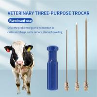 China Highly Durable Rumen Trocar For Cow And Sheep Bloat With Different Needles for sale