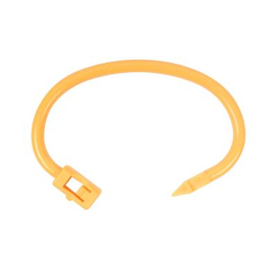 China 82mm Long Lasting Perment Bull Nose Ring In Yellow For Nose Piercing for sale