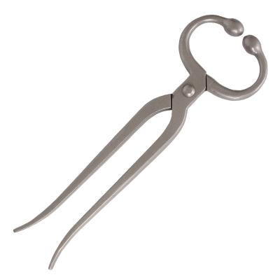 China Professional 36.5cm Bull Nose Forceps Made Of Carbon Steel For Precise Tissue Handling for sale