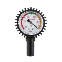 China Portable Milking Machine Parts Vacuum Gauge With In Orange/Green/Red Color Zone for sale