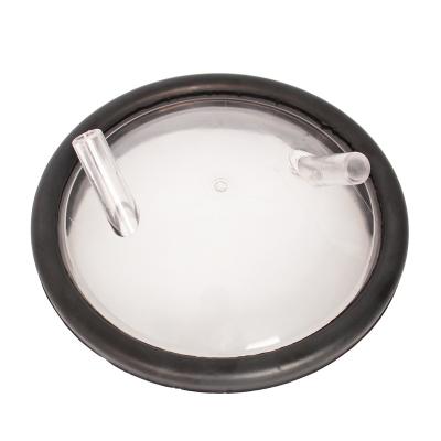China 175mm Mouth Diameter Milking Bucket Cover With Rubber Sealing Ring Milking Bucket Pail For Compatibility for sale