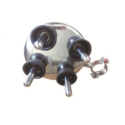 China Dairy Facility Cleaning Supplies Stainless Steel Washing Plate For Milking Parlor Cluster Group Cleaning for sale