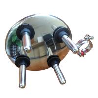 China Dairy Facility Cleaning Supplies 38mm / 50mm Clamp Milking Parlor Jetter Tray for sale