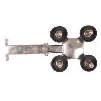 China Dairy Facility Cleaning Supplies Stainless Steel Foldable Jetter Tray For  Milking Parlor Applicability And Cluster Group Washing for sale