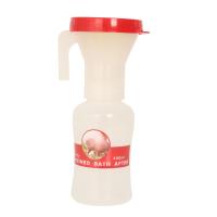China Dairy Facility Cleaning Supplies 400ml Teat Dip Cup With Brush For Cow Professional Cleaning for sale