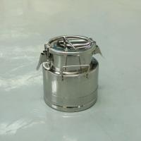 China 5 Liters Capacity Stainless Steel Milk Can SS201 For Milk Flour Oil Rice for sale