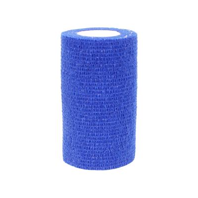 China 10CM Blue Non Woven Cohesie Elatic Bandage For Cow for sale
