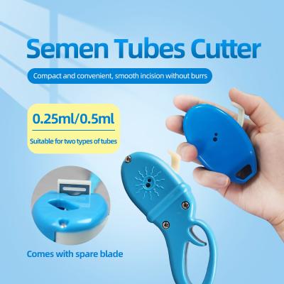 China Animal Insemination Straws Cutter For 0.25ml And 0.5ml Frozen Semen Straws for sale