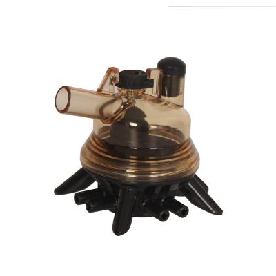 China 150cc PC Milk Claw with Plastic Base 0.43kg with Air Outlet Dia 9.5mm for sale