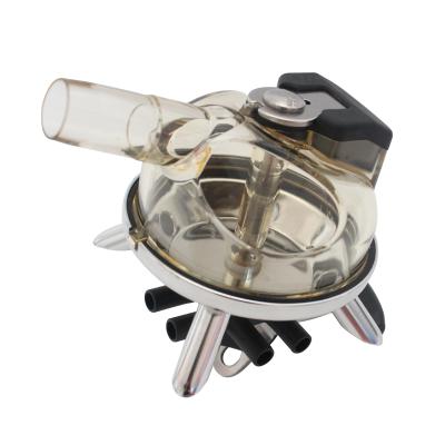 China 300cc Milk Claw Without Shut-off Valve Milk Outlet Dia 22mm Air Outlet Dia 10mm With Stainless Steel Claw Base for sale