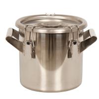 China 200mm Height Stainless Steel Round Drum Corrosion Resistant Durable for Industrial Storage Needs for sale