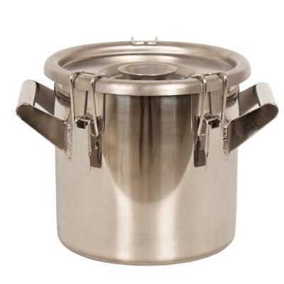 China 200mm Height Stainless Steel Round Drum Corrosion Resistant Durable for Industrial Storage Needs for sale