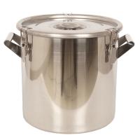 China 1.2mm Thickness 316L Stainless Steel Round Drum For Chemical Factories Application Fields for sale