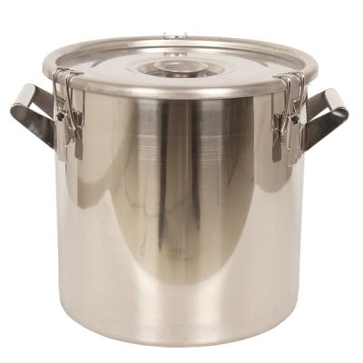 China 1.2mm Thickness 316L Stainless Steel Round Drum For Chemical Factories Application Fields for sale