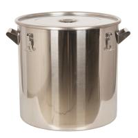 China 100L Stainless Steel Round Drum For Soup Production In Restaurants for sale