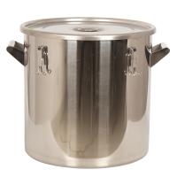 China Corrosion Resistant Stainless Steel Round Drum For Restaurant for sale