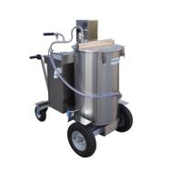 China 100L Portable Baby Cow Feeding Cart with Gun Filling Milk Electromagnetic Brake for sale