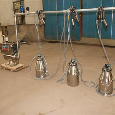 China Portable Bucket Milking Machine with 25L Stainless Bucket 1.1kw-3.0kw Power and 1440 Rpm/Min Motor Speed for sale