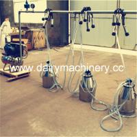 China 5 Milking Clusters Cow Milking Machine with 550L Vacuum Pump ISO CE FDA SGS Certified for sale