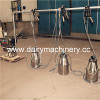 China Electric Pail Milking Machine with 25L Stainless Bucket for 5-6 Cows per Minute for sale
