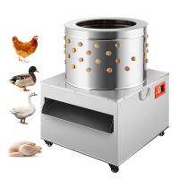 China Full Automatic Poultry Processing Line T60 Plucker Chicken Duck Goose Hair Remover for sale