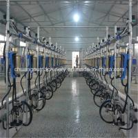 China Herringbone Structure Automatic Cow Milking Machine with 380V/50Hz Power and CE ISO SGS FDA Certification for sale