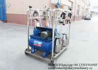 China 550l/Min Vacuum Pump Capacity Goat Milking Machine , Cow Milking Equipment for sale