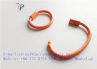 China Nylon Nose Clamps Plastic Bull Nose Ring Yellow Nose Tongs For Calves for sale