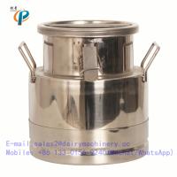 China 5L Stainless Steel Transporting Milk Cans with Anti-corrosion Features and strong durability for sale