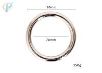 China Carbon Steel Bull Nose Ring Dairy Machinery Appliance Self - Locking For Cattle for sale