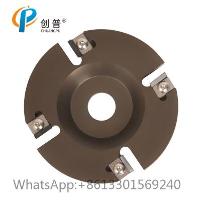 China Aluminum Alloy Hard Processing Hoof Trimming Disco With Four Blades Chuangpu First Version for sale